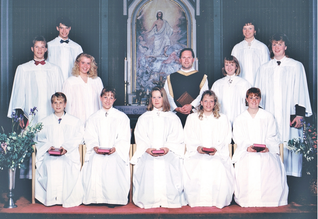 Konfirmantbilde Øymark - Marker kirkelige fellesråd